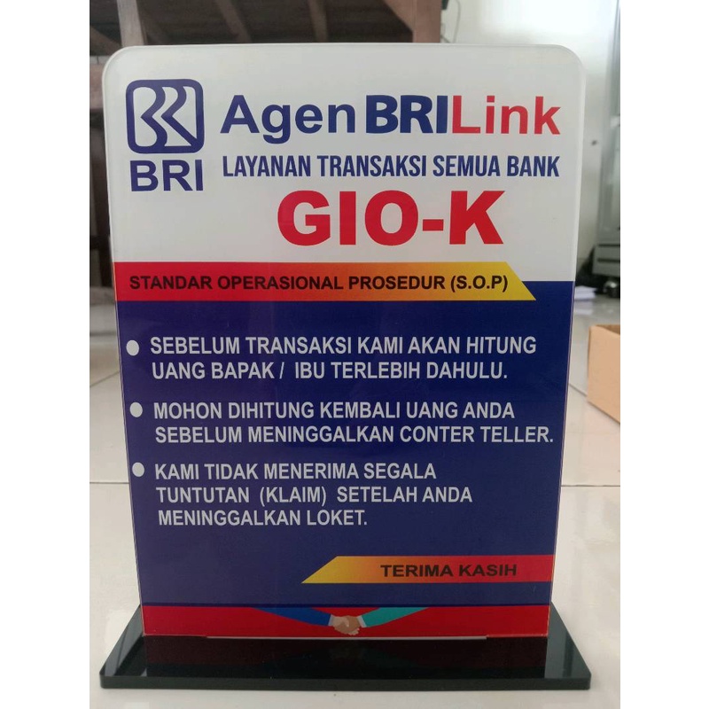 Brilink AGENT WAR BOARD, BRILINK ACRYLIC BOARD, BRILINK TABLE BOARD ...