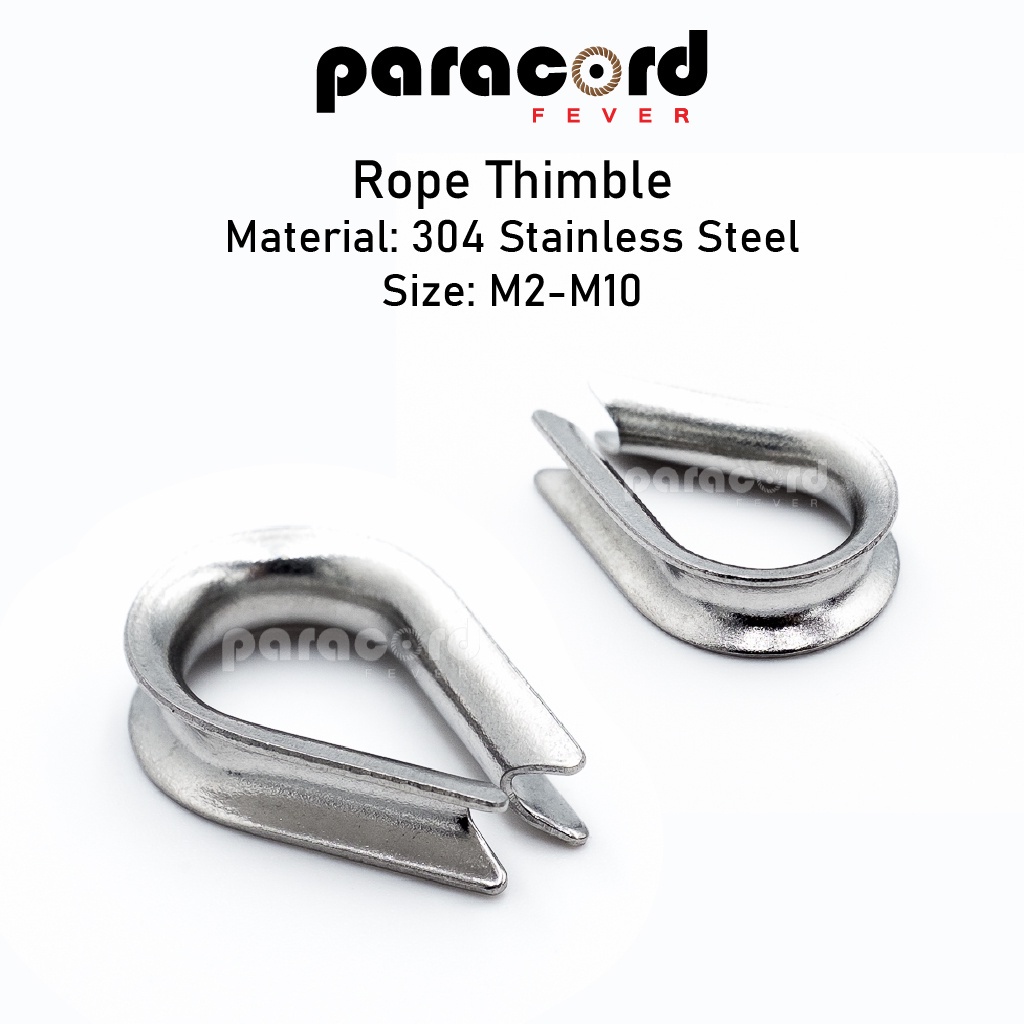 304 Stainless Steel Wire Rope Cable Thimble M2 M3 M4 M5 M6 M8 M10 ...