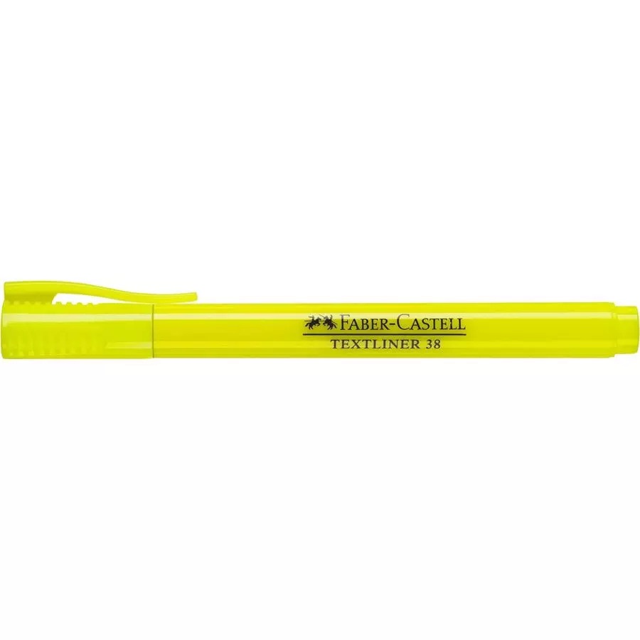 Faber Castell Textliner 38 The Super-Fluorescent Highlighter Yellow ...