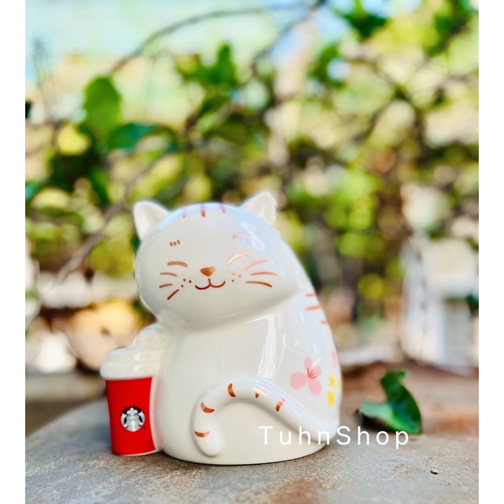 [Vietnam Exclusive] STARBUCKS Coin Bank Zodiac Cat year of the Cat 2023 ...