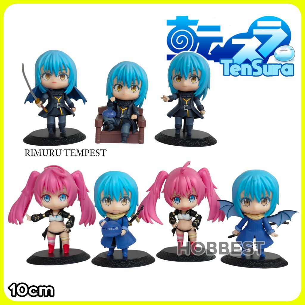 Action Figure TENSEI SHITARA SLIME DATTA KEN contains 2 pcs Miniature ...