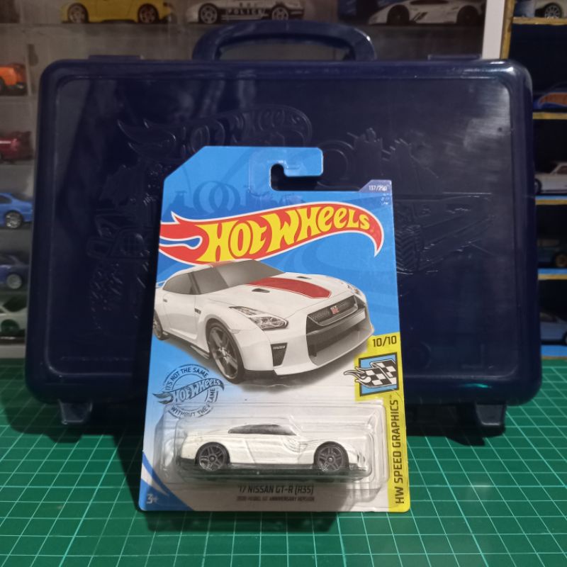 Nissan GTR R35+CASE HOT WHEELS | Shopee Malaysia