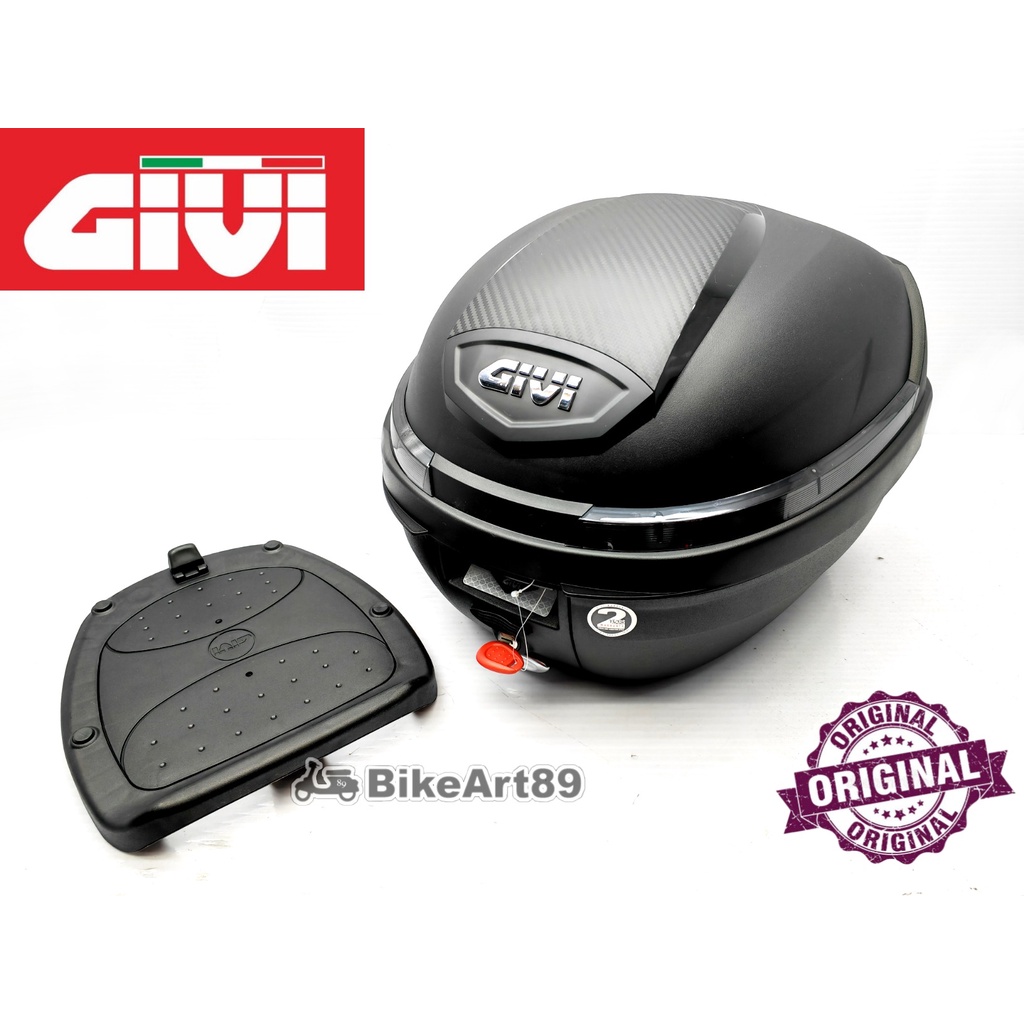 GIVI Monorack ABS Box B270N2B Top Case 27 Liter Universal Y15 LC 135 ...