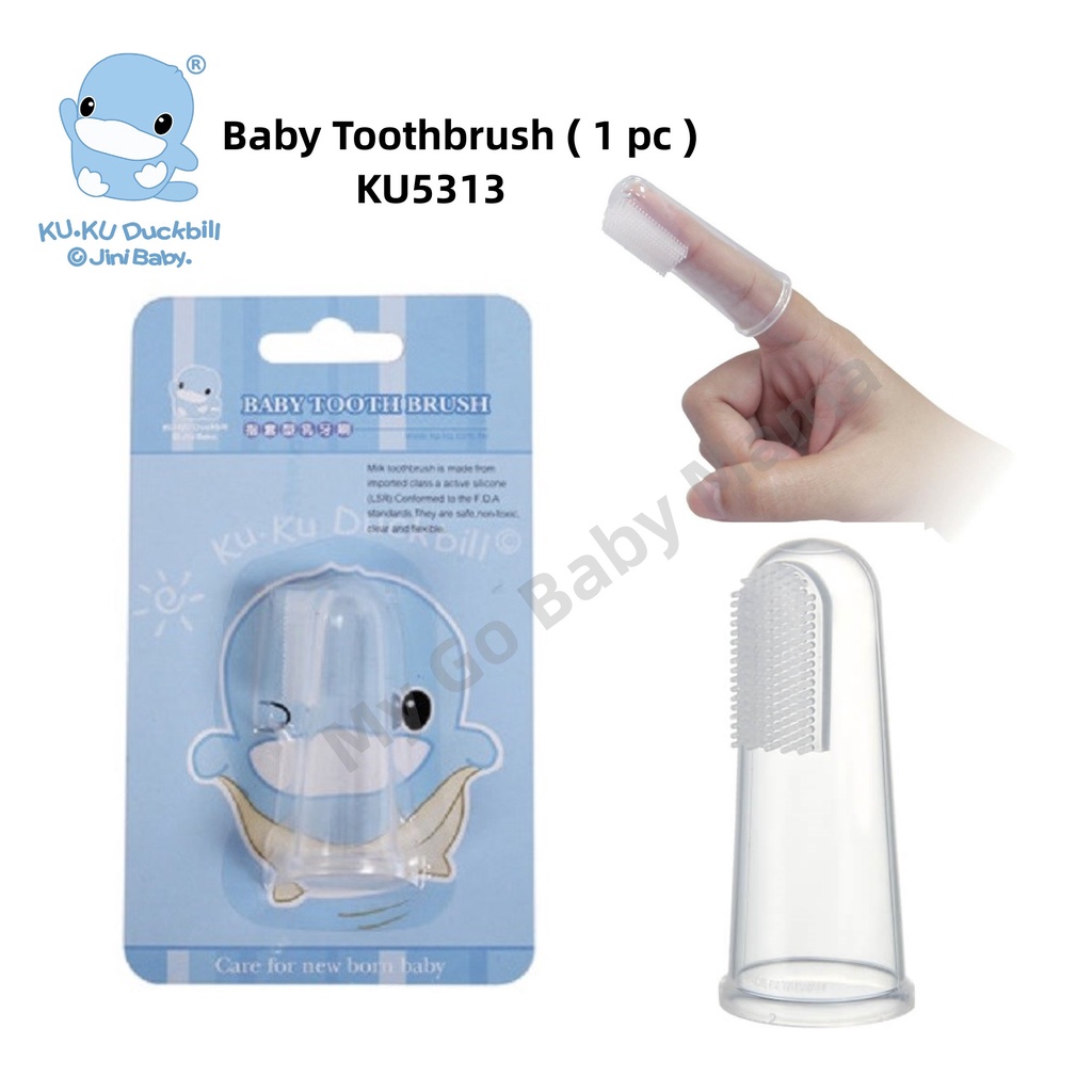 KuKu Duckbill Baby Finger Toothbrush KU5313 ( 1pc ) | Shopee Malaysia
