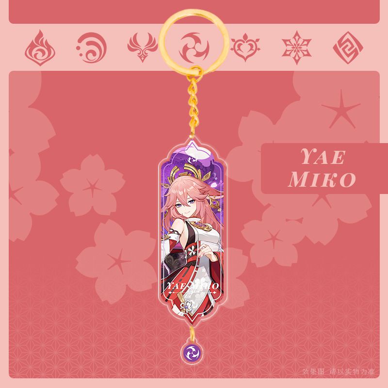 Game Genshin Impact Figures Yae Miko Model Dolls Figurines Anime Sexy ...