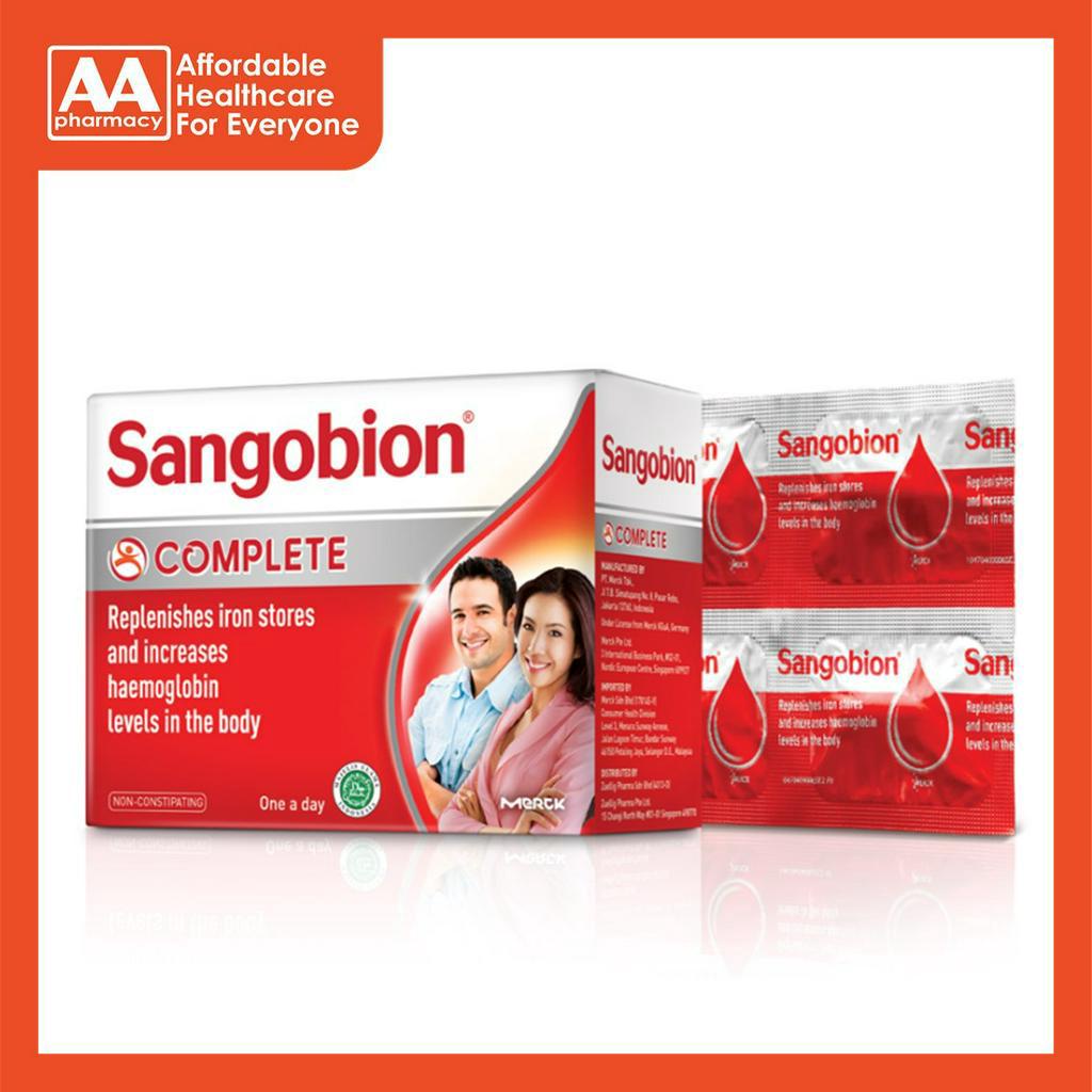 Sangobion Capsule (Box Of 25 X 4's) | Shopee Malaysia