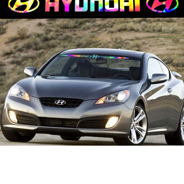 Reflective Stickers For Hyundai Car Windshield | Shopee Malaysia