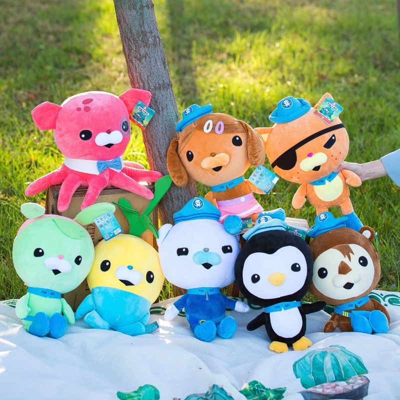 3pcs/set Octonauts Barnacles Dashi Kwazii Peso Tweak Shellington ...