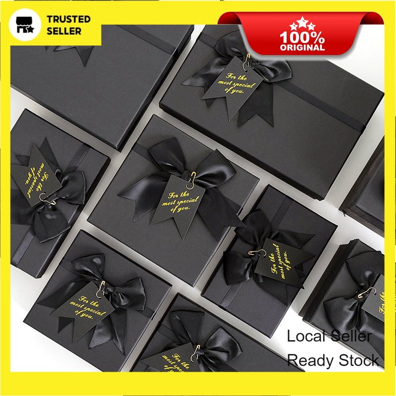 Kotak Hadiah Premium Gift Box Elegant Style FREE Lafite Paper Satin ...