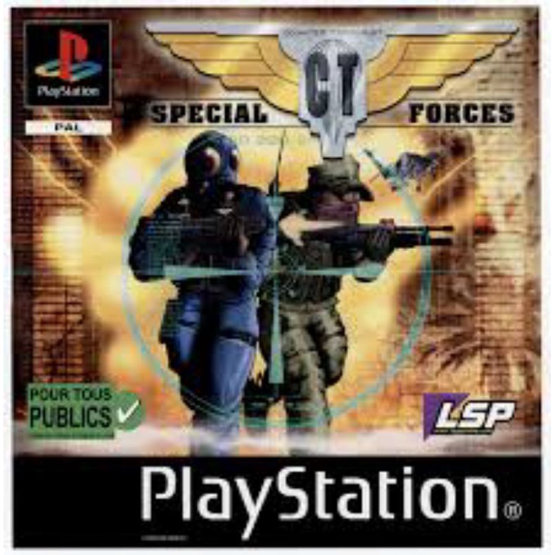 PS1 Game CT Special Forces (PAL) | Shopee Malaysia