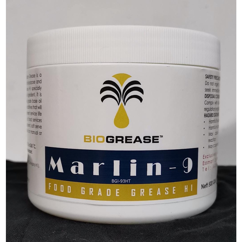BIOGREASE MARLIN 9 FOOD GRADE H1 GREASE 250GM | GRIS GRED MAKANAN [NSF ...