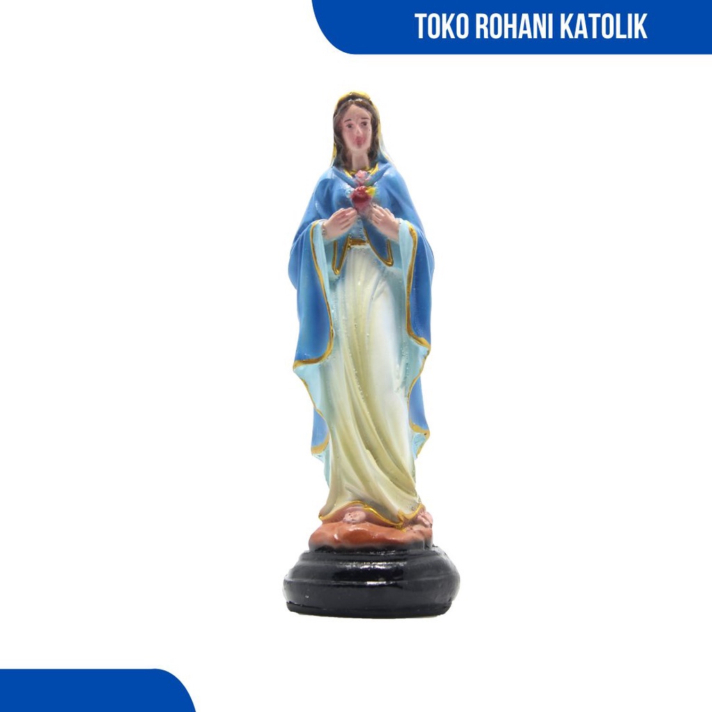STATUE OF MOTHER MARY ROSA MISTIKA 15 CM / STATUE OF MOTHER MARY ...
