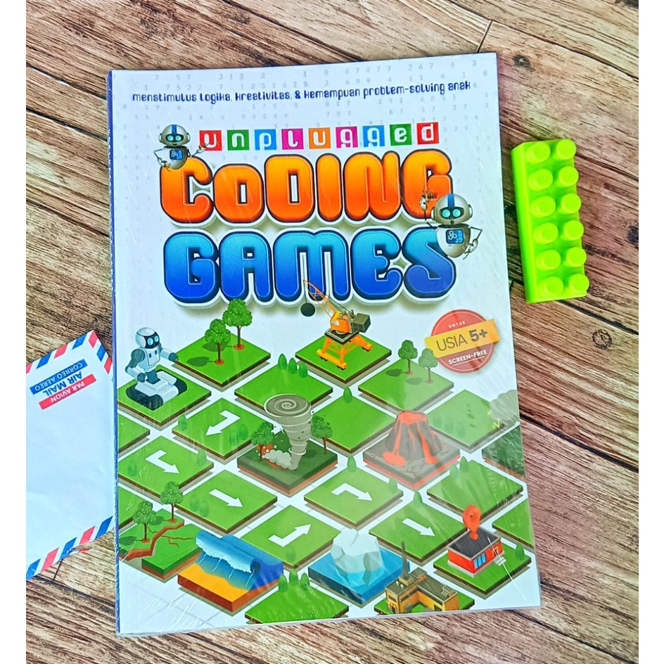 Fullcolor Unplugged Coding Games Book | Shopee Malaysia