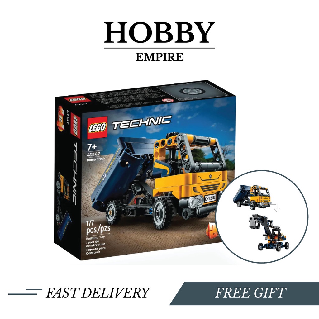 LEGO Technic 42147 Dump Truck *Original LEGO + Extra Bubble Wrap ...