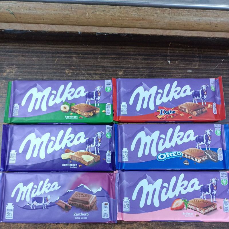 Milka chocolate 100G(Germany) All flavor | Shopee Malaysia