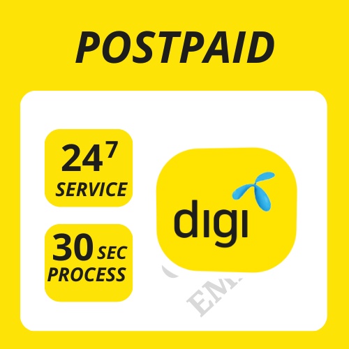 Digi Postpaid Bill Payment RM 10 ~ RM 300 | Shopee Malaysia