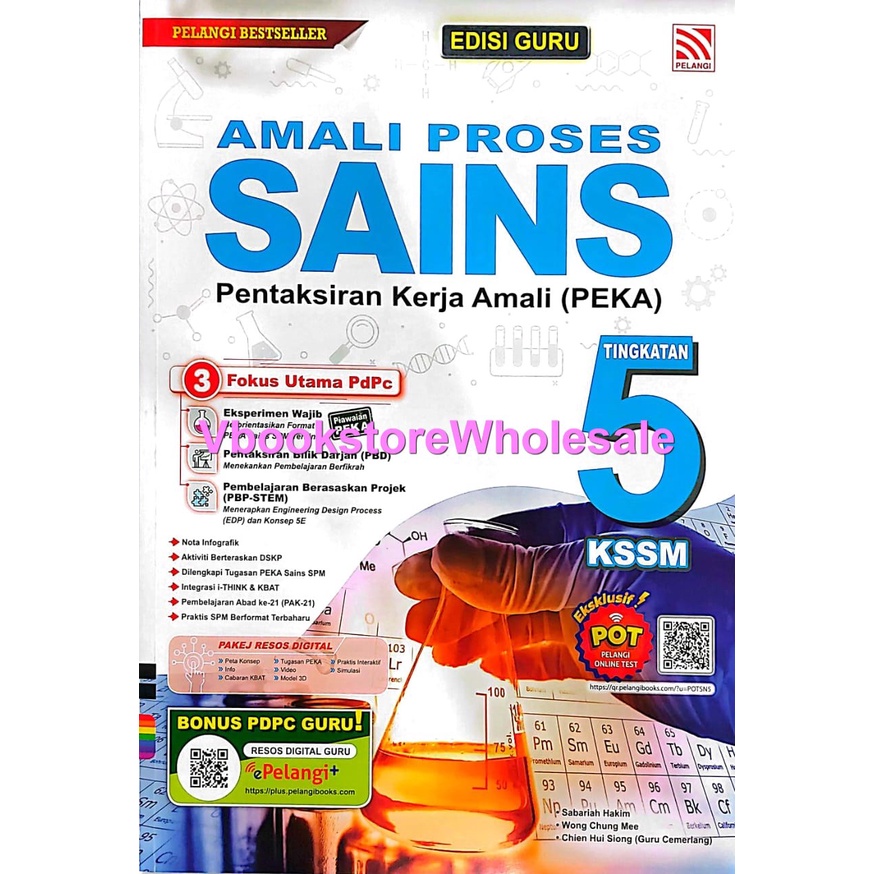 PELANGI AMALI PROSES SAINS EDISI GURU | Shopee Malaysia