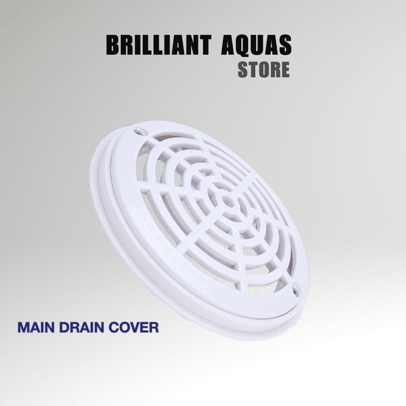 Round Main Drain Cover With Screws for Swimming Pool | Shopee Malaysia