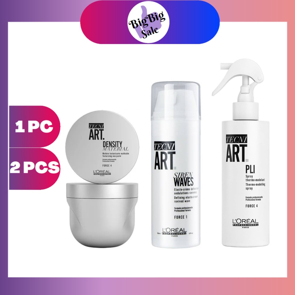 Loreal Tecni Art Density Material Wax Paste 100ml / Siren Waves Elasto ...