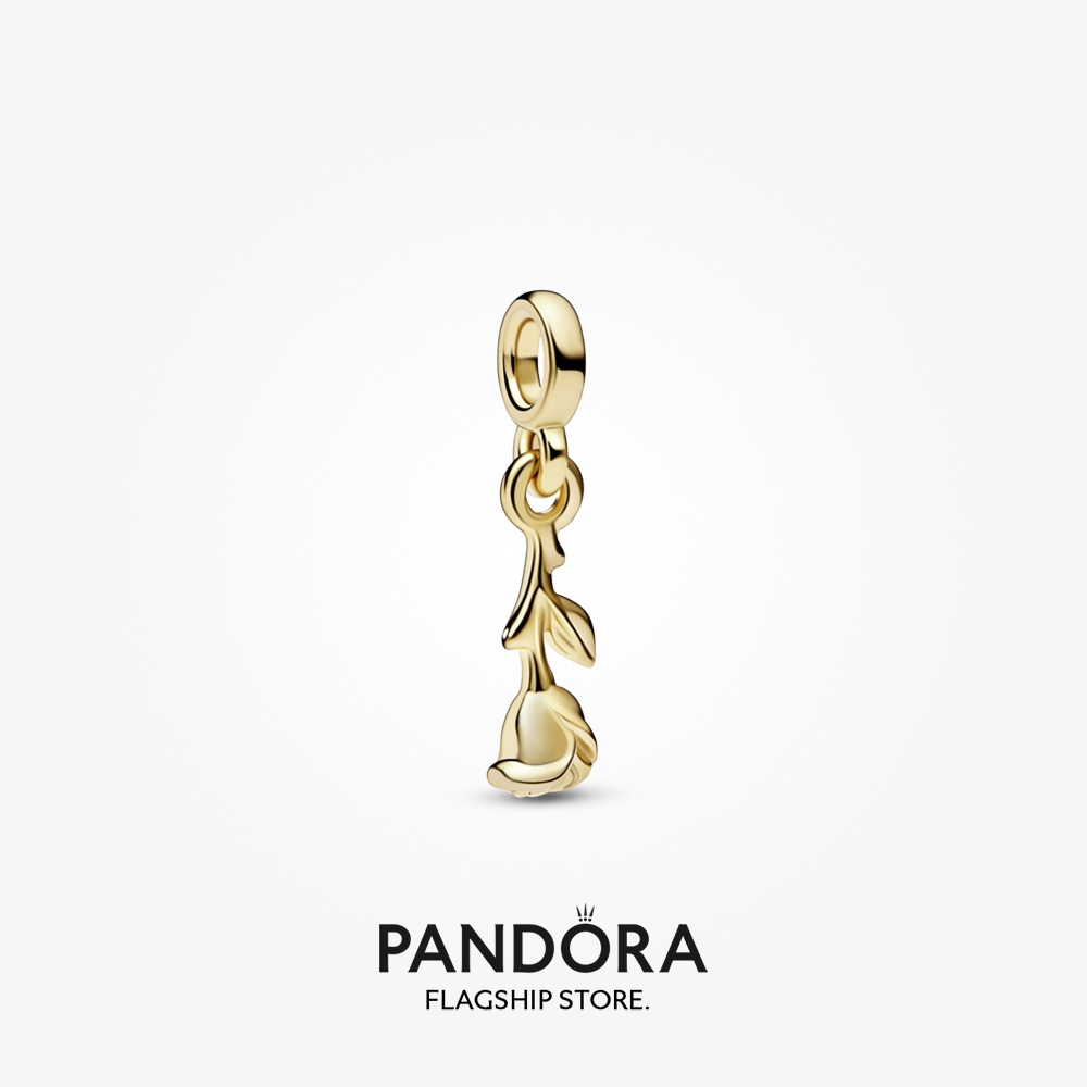 Pandora ME 14K Gold Plated Romance Rose Mini Dangle | Shopee Malaysia
