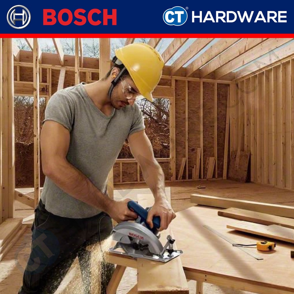 BOSCH GKS 140 PROFESIONAL CORDED HAND-HELD CIRCULAR SAW 1400W 7''1/4 ...