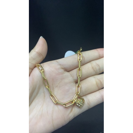 🔥🔥RANTAI TANGAN PAPERCLIP LOVE DIAMOND BABY KANAK KANAK GELANG TANGAN ...
