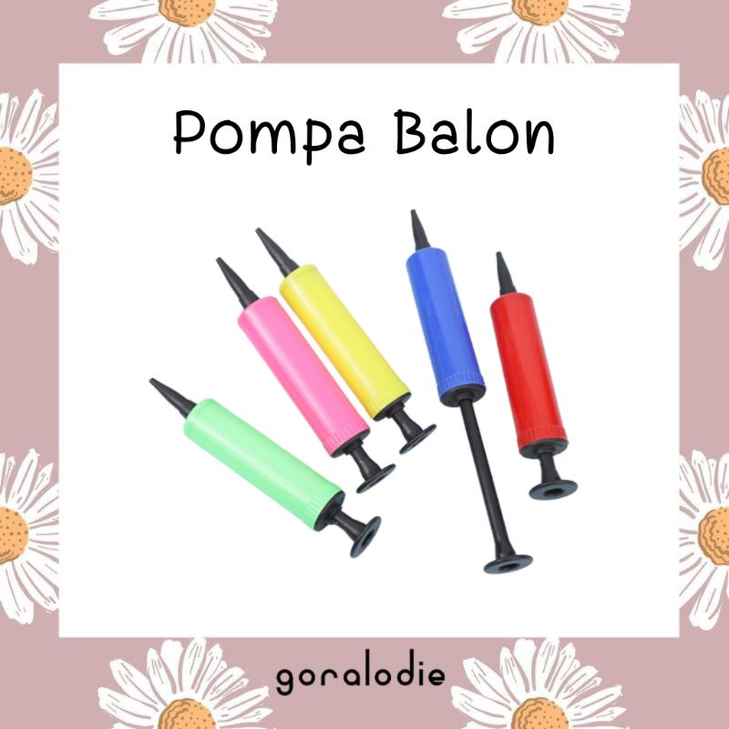 Mini PORTABLE MANUAL HAND BALLOON PUMP MULTIPURPOSE BALLOON WIND PUMP ...