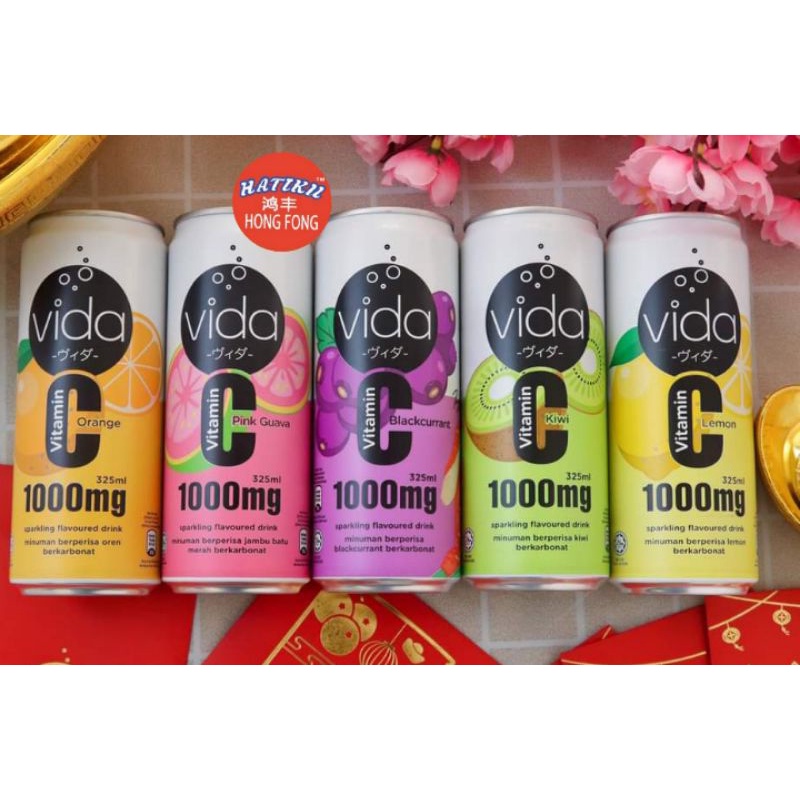 Vida C 325ML SPARKLING VIT DRINK PLEASE READ ↓↓ | Shopee Malaysia