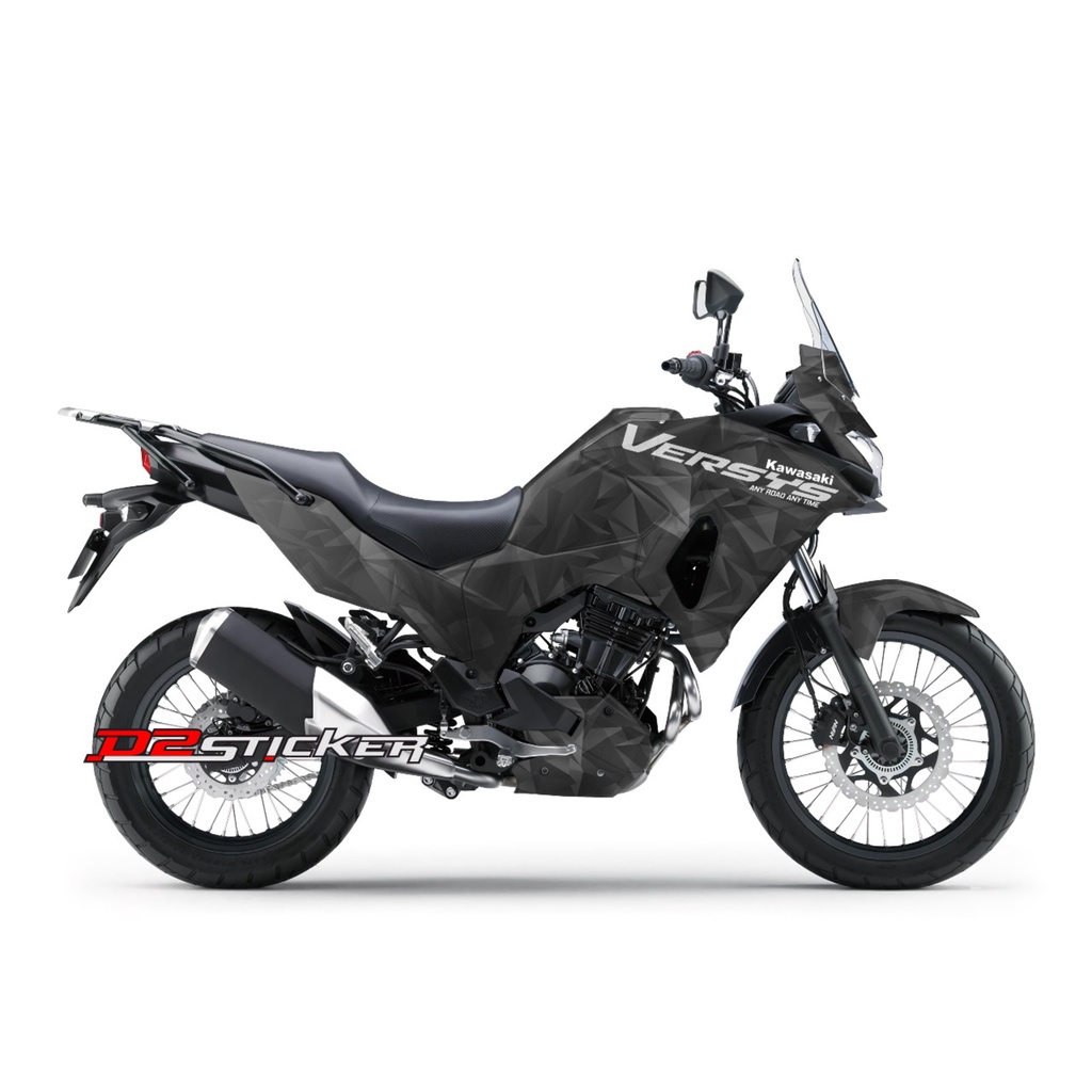 Versys 250 camo Sticker Decal, Kawasaki Versys 250 Decal Sticker ...