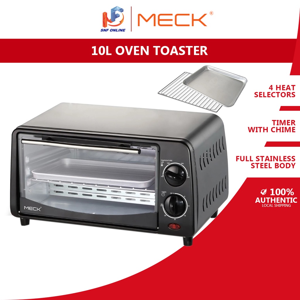 Meck OvenToaster (10L) MOT-10B | Shopee Malaysia