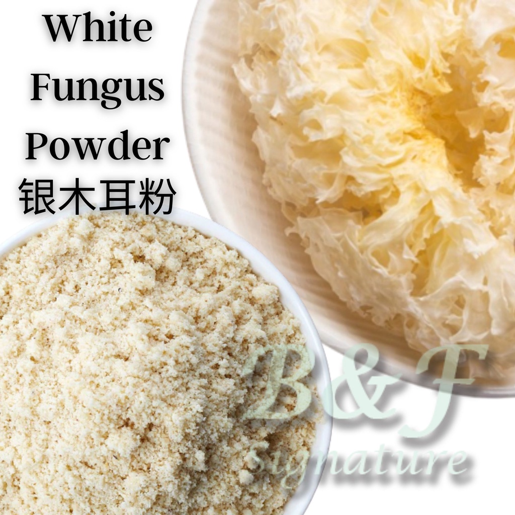 White Fungus Powder 银耳粉 (熟) 美白祛斑 润肺 生津止咳 代餐 Ready To Eat Meal Powder ...