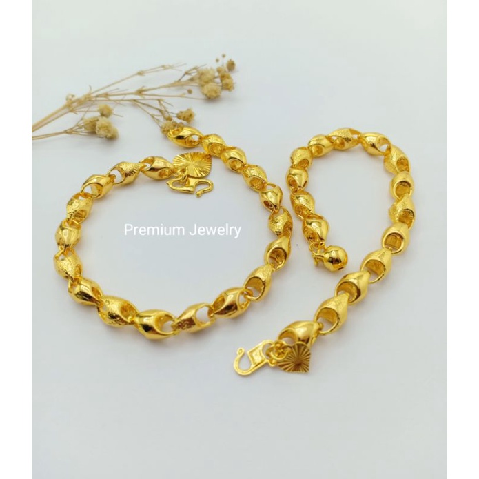 Emas Sadur 24k Gelang Tangan Budak / Dewasa Viral 💥 Harga Borong ...