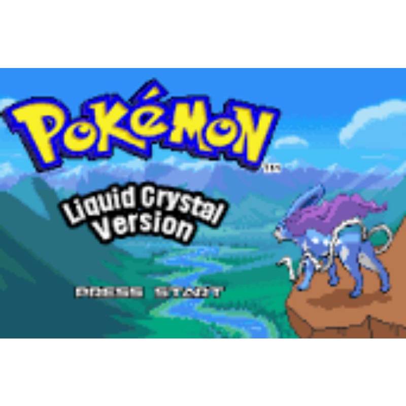 NEW NINTENDO POKEMON LIQUID CRYSTAL GBA GAME CARD CARTRIDGE (CHINESE ...