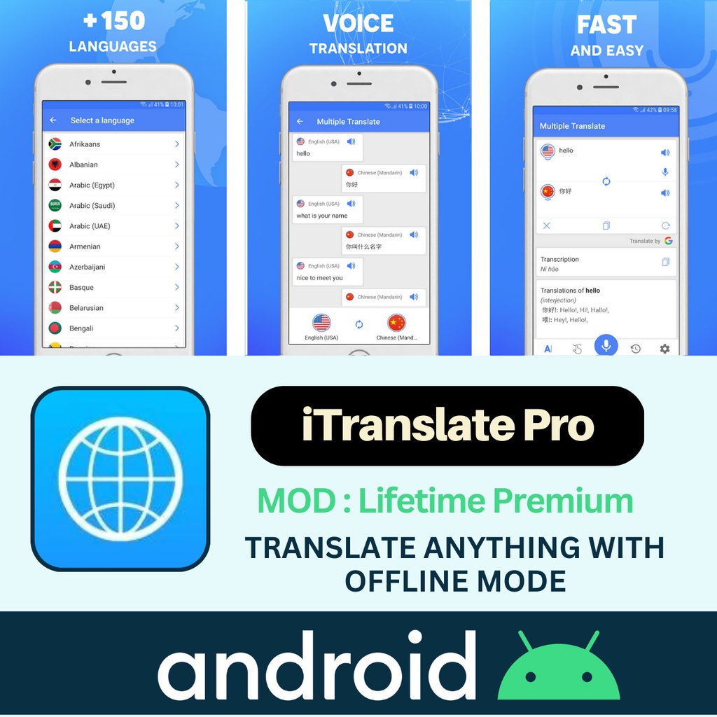 🔥iTranslate Translator Pro 🔥 (Latest Version 2023)| MOD: Premium ...