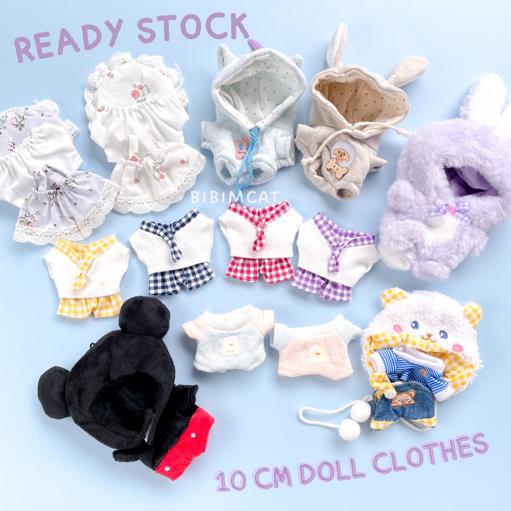 [10CM] Doll Clothes 10 CM Kpop Anime Doll Clothes | Shopee Malaysia