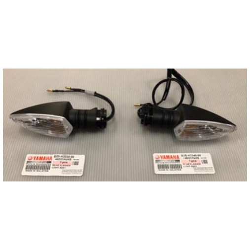 YAMAHA R15 V3 FRONT SIGNAL / FRONT FLASHER LIGHT SET 100% ORIGINAL B2S ...