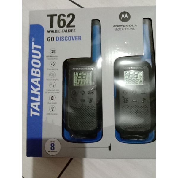 MOTOROLA Walkie Talkie T62 | Shopee Malaysia