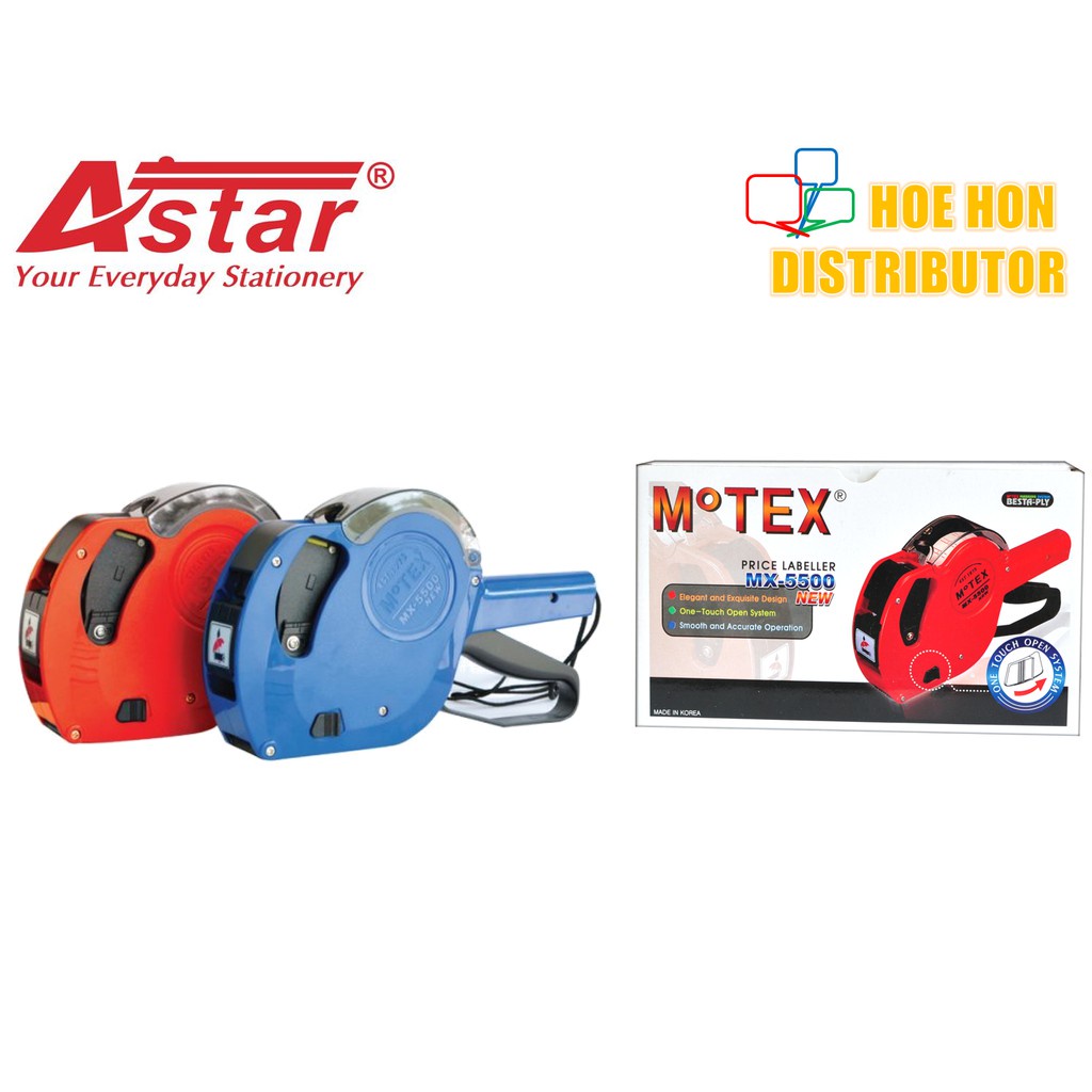 Astar MOTEX RM Price Labeller / Harga Mesin Tag 8 Digit 1 Line MPL5500 ...