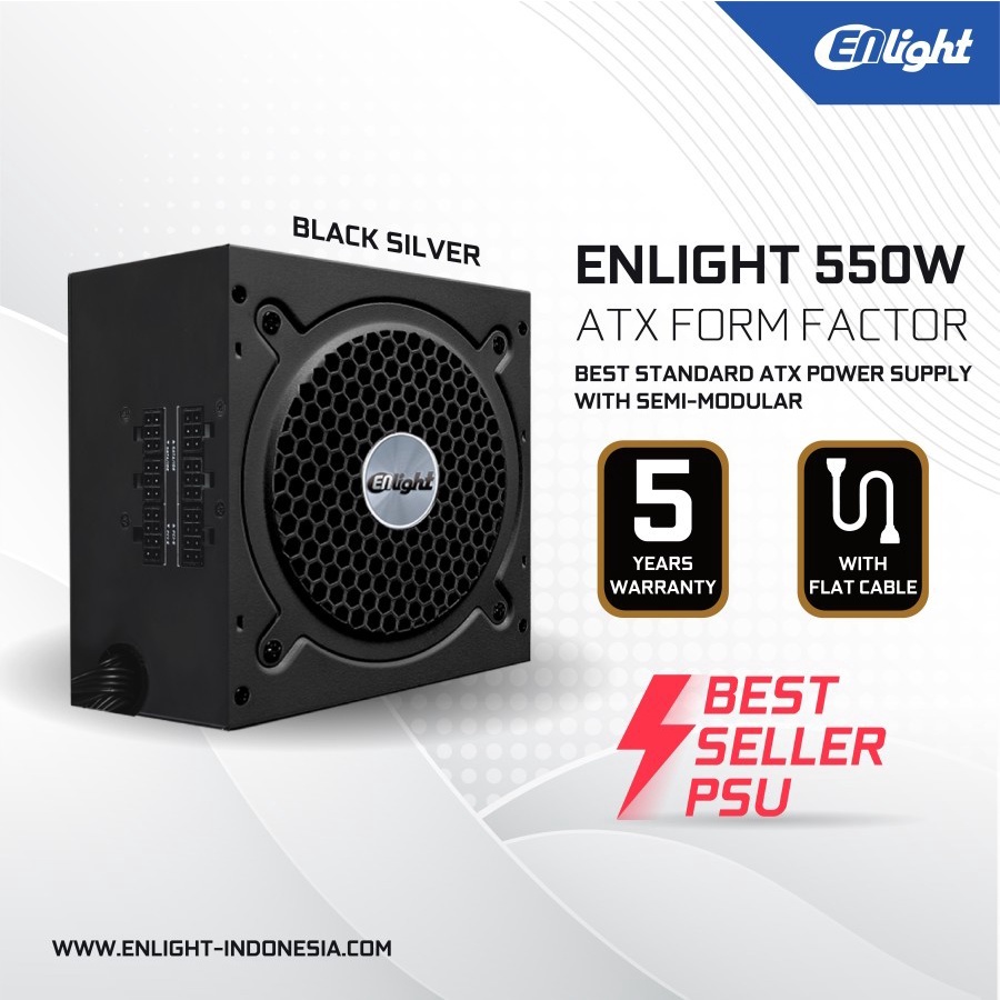 ENLIGHT 550W - SEMI MODULE - BLACK | Shopee Malaysia