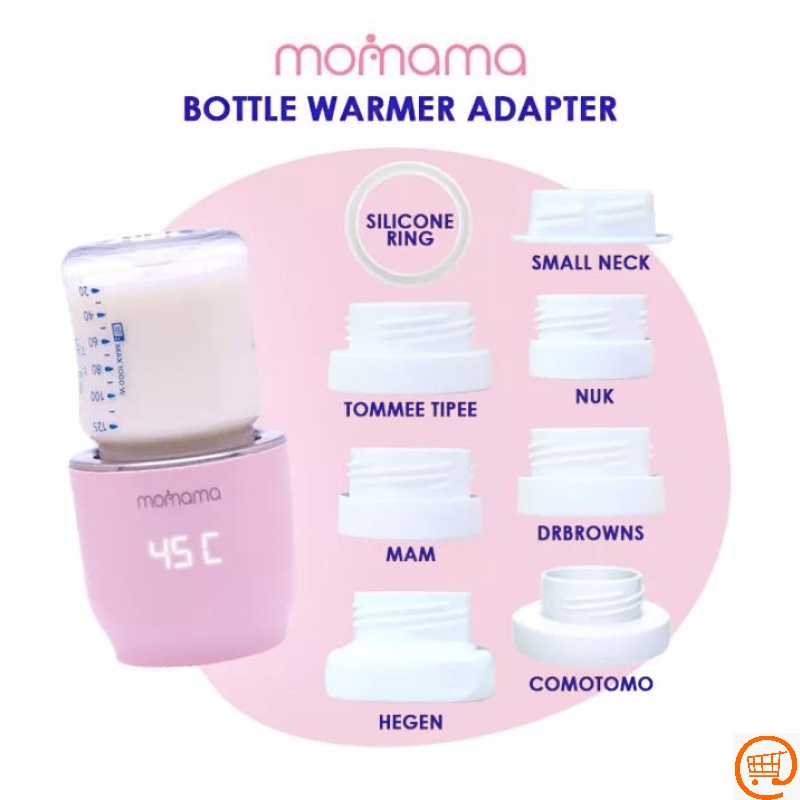 Momama Adapter for Portable Baby Bottle Warmer - Ultra Wide Neck/Slim ...