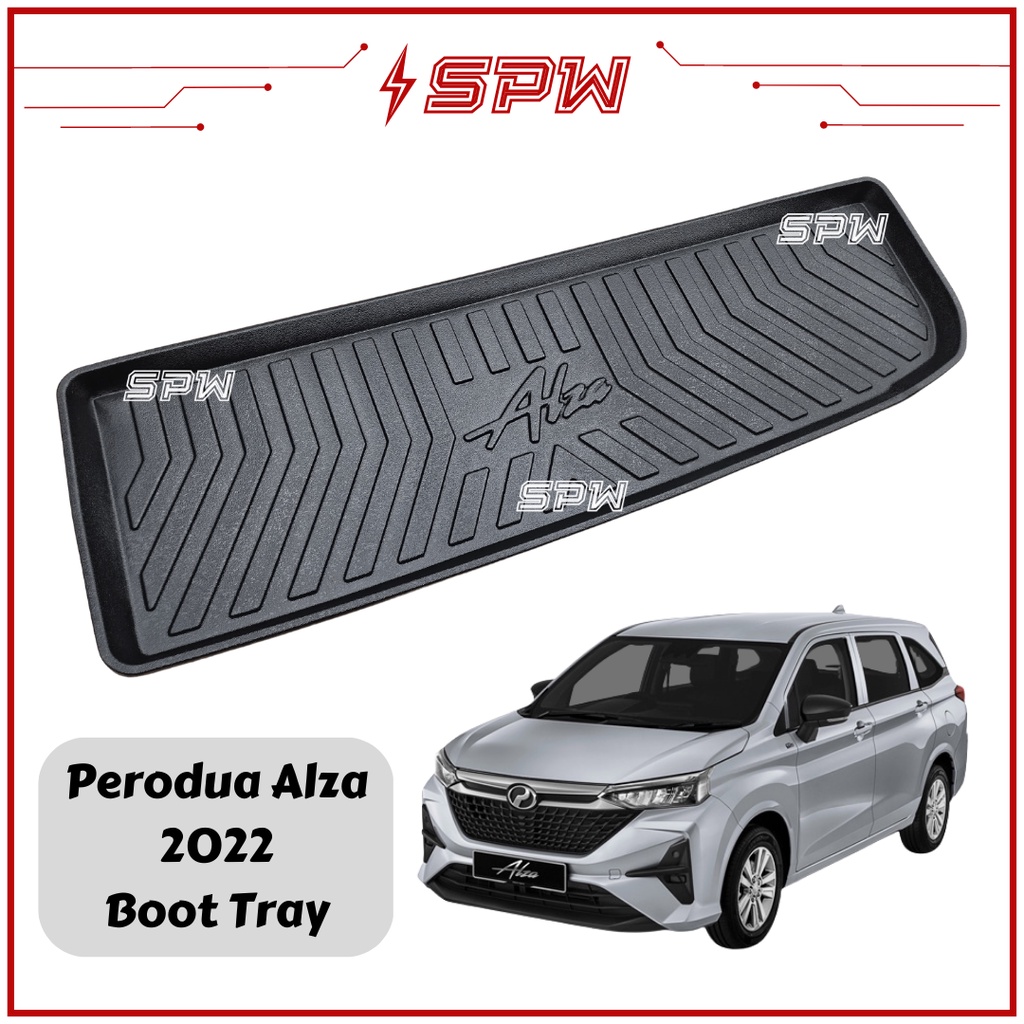 Perodua Alza 2022 Boot Tray Rear Bonnet Trunk Cover Rear Storage ...