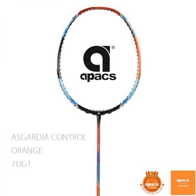 APACS BADMINTON RACKET ASGARDIA CONTROL(7U) | Shopee Malaysia