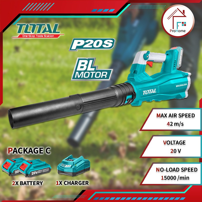 TOTAL TABLI20428 Li-ion Brushless Blower P20s 锂离子抽风机 / TOTAL Li-ion ...