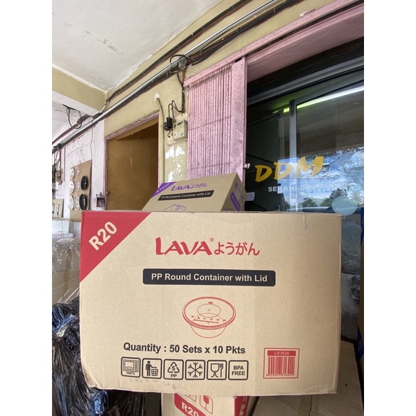 Round container R20 Lava 500PCS | Shopee Malaysia