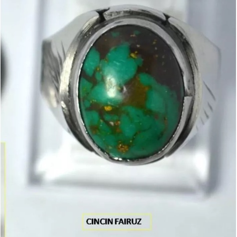 CINCIN PERMATA FAIRUZ HIJAU ASLI KUALITI TERBAIK RING HIGH GOOD QUALITY ...