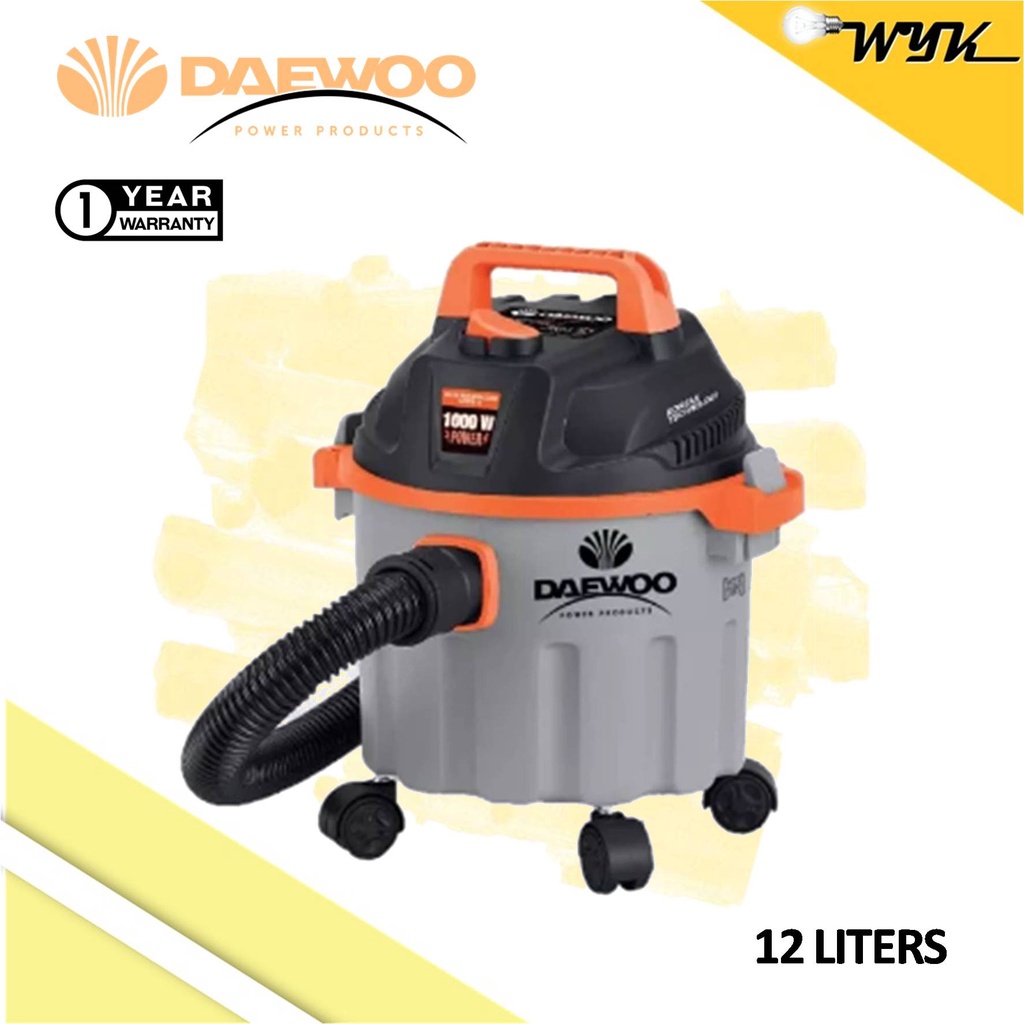 Daewoo 12L Wet And Dry Vacuum Cleaner DAVC90S 12L Vacum Rumah Vacum ...