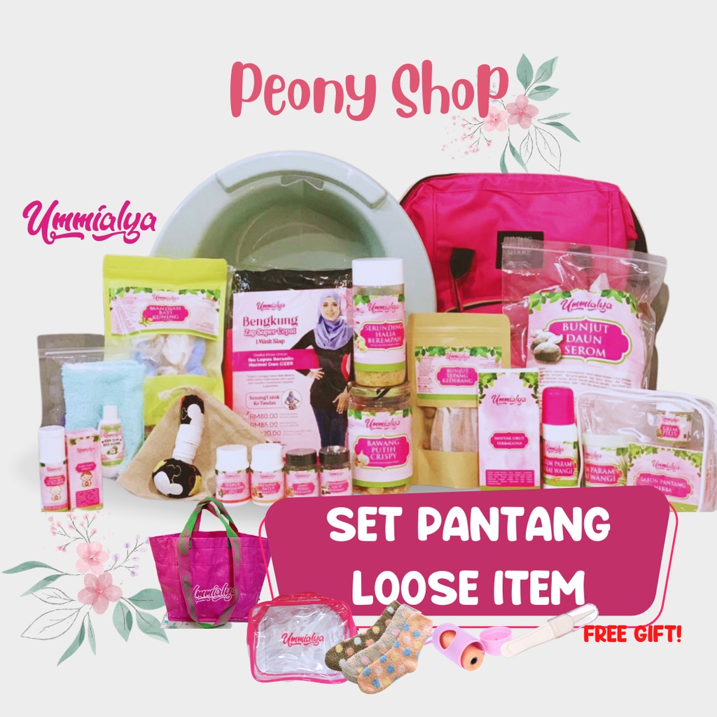 SET PANTANG UMMIALYA SET BERSALIN / SET BERPANTANG KRIM IBU BERSALIN ...