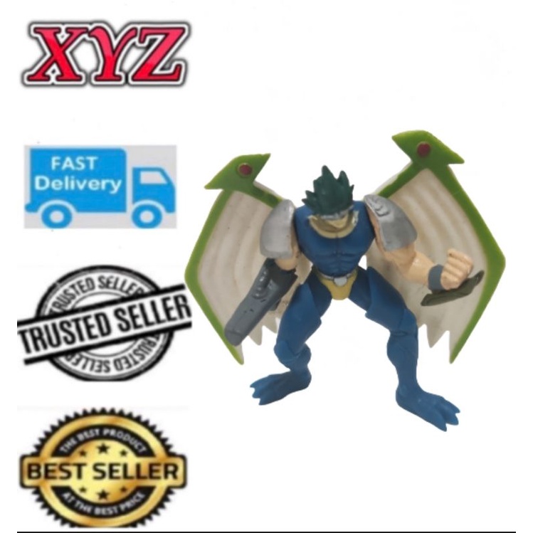 Yugioh GX Elemental Hero Tenpest Mini Toy Figure (100% Ready Stock Fast ...