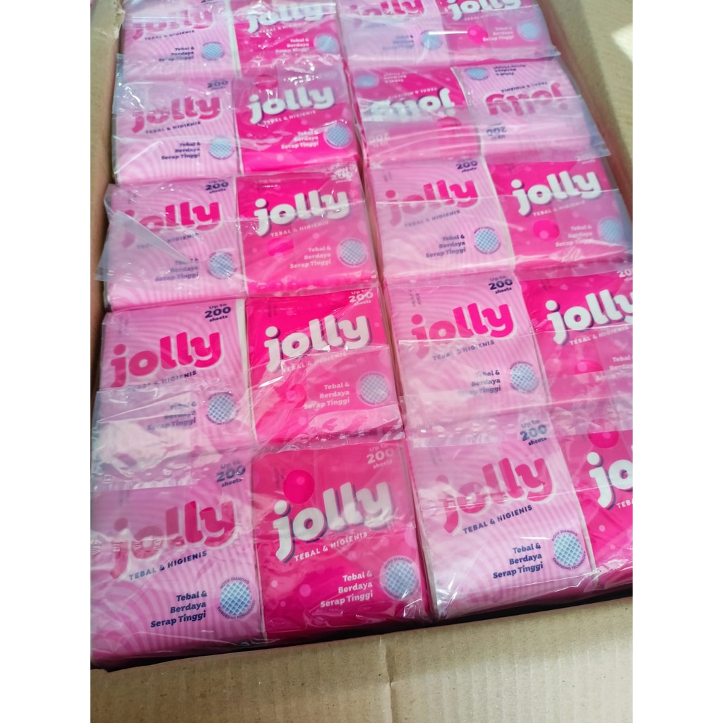 Jolly Pop Up Tissue Thick and Hygienic 200 sheets | Shopee Malaysia