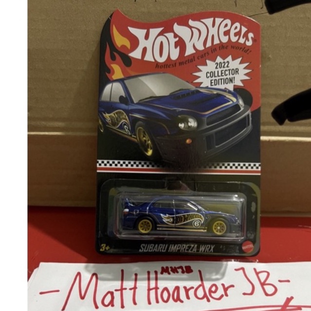 Hot Wheels Subaru Impreza WRC 2022 Collector Edition | Shopee Malaysia